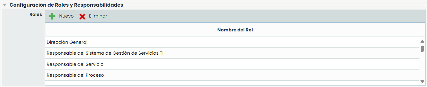 Configuración de Roles y Responsabilidades | GlobalSuite Solutions